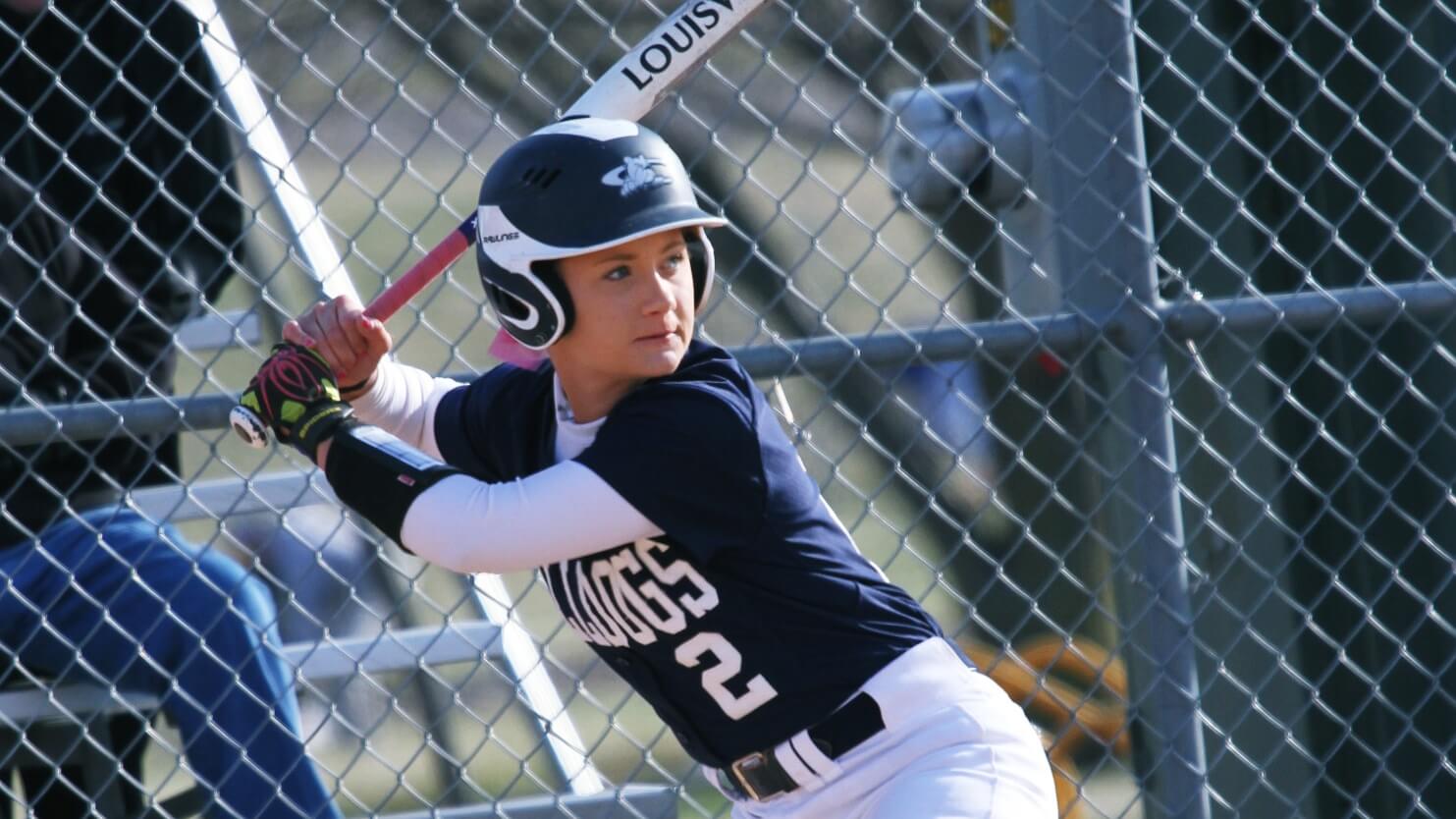 Kalkwarf stars in sweep of Prairie Wolves :: Softball :: Concordia ...