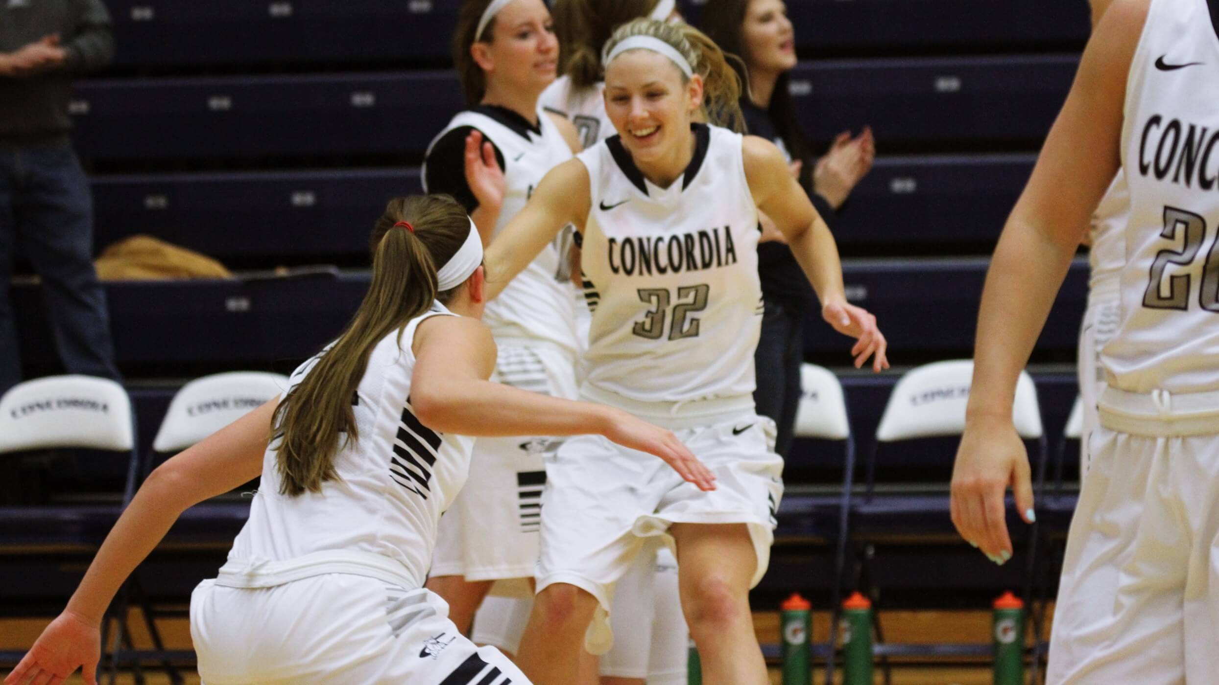 No. 2 Concordia rides dominant first half to 16th-straight win :: Women ...