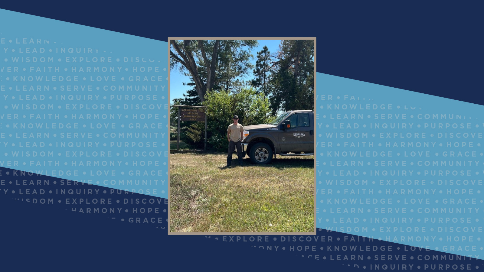 Ethan Ideus ‘23 gains experience through Nebraska Game and Parks ...