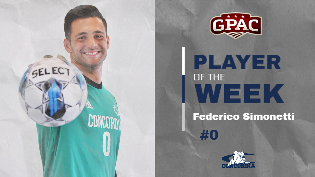 Simonetti named GPAC Defensive Player of the Week :: Men's Soccer ...