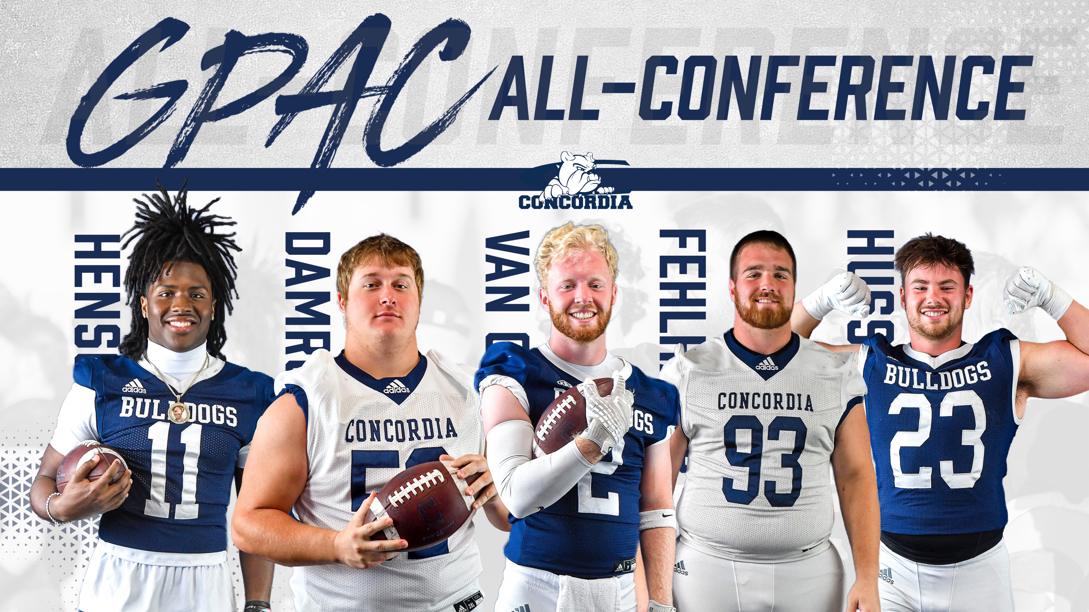 Fourteen Bulldogs named to 2025 GPAC All-Conference football teams ...