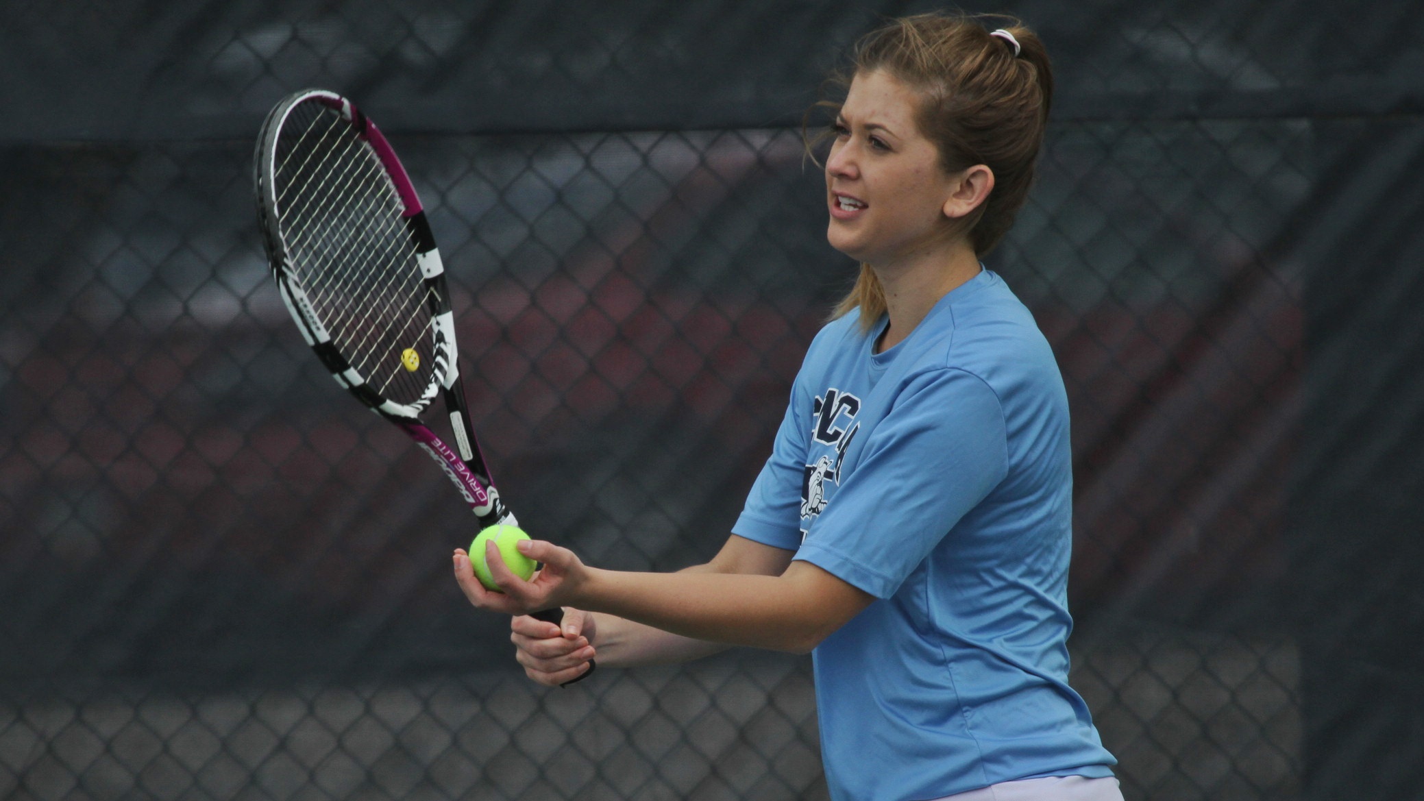 Four-match win streak ends in GPAC opener :: Women's Tennis ...
