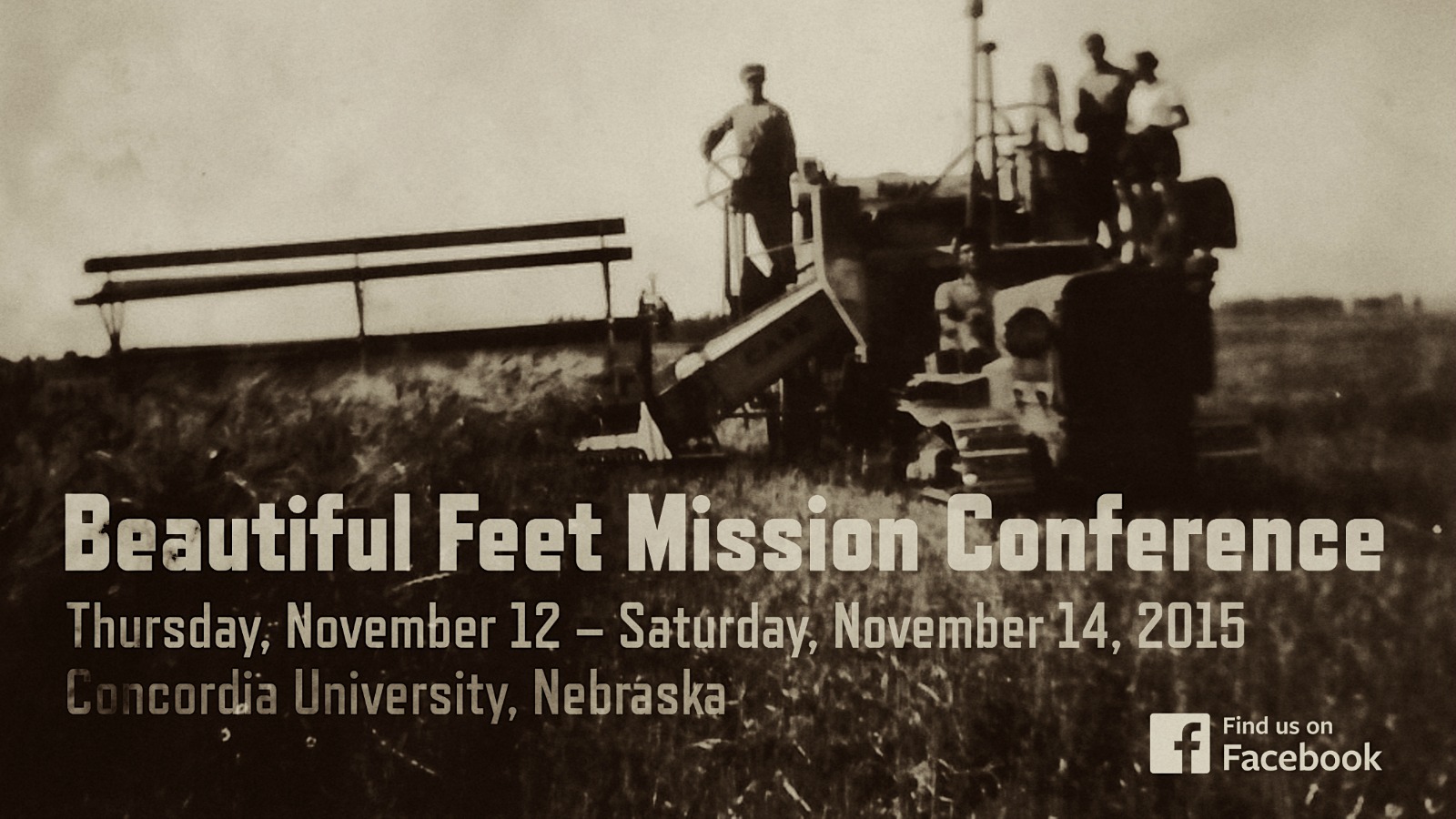 Beautiful Feet Conference hosted by Concordia, registration due Oct. 12 ...