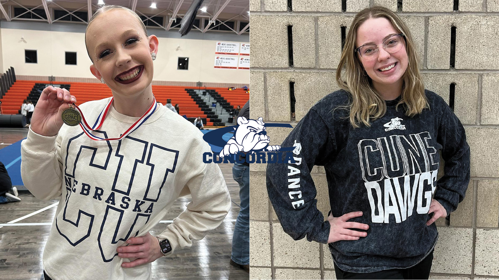 Flesner and Bitner officially honored as All-GPAC performers :: Dance ...