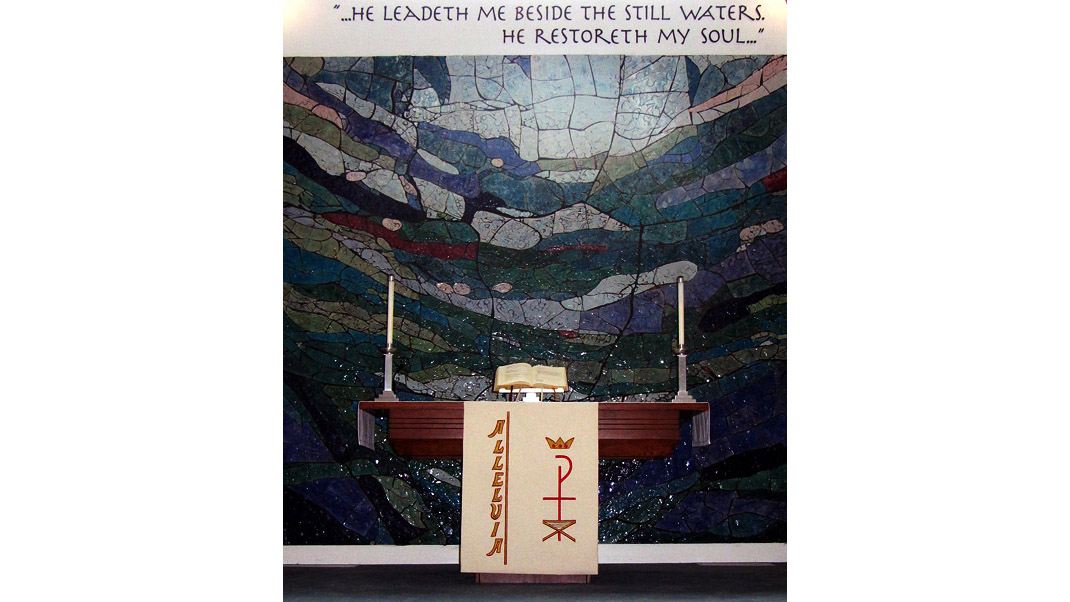Center for Liturgical Art mosaic installed at Connecticut church ...