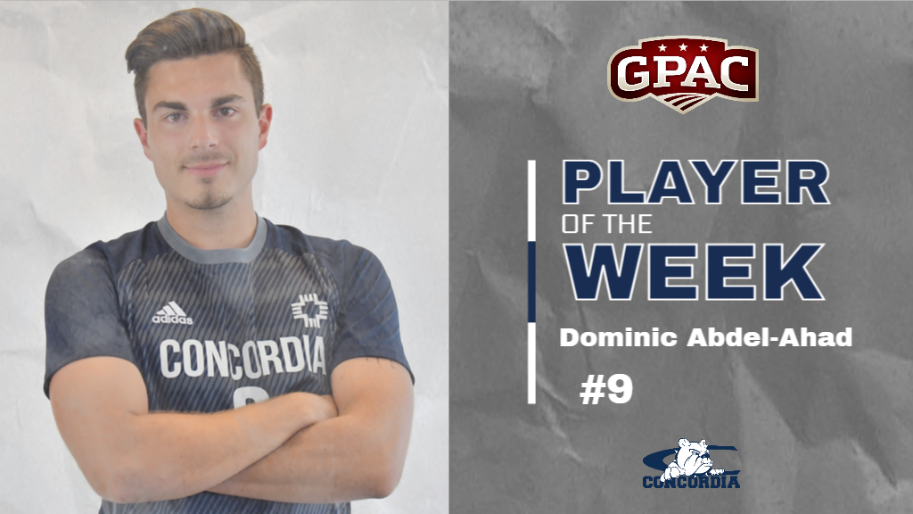 Abdel-Ahad named GPAC Offensive Player of the Week :: Men's Soccer ...