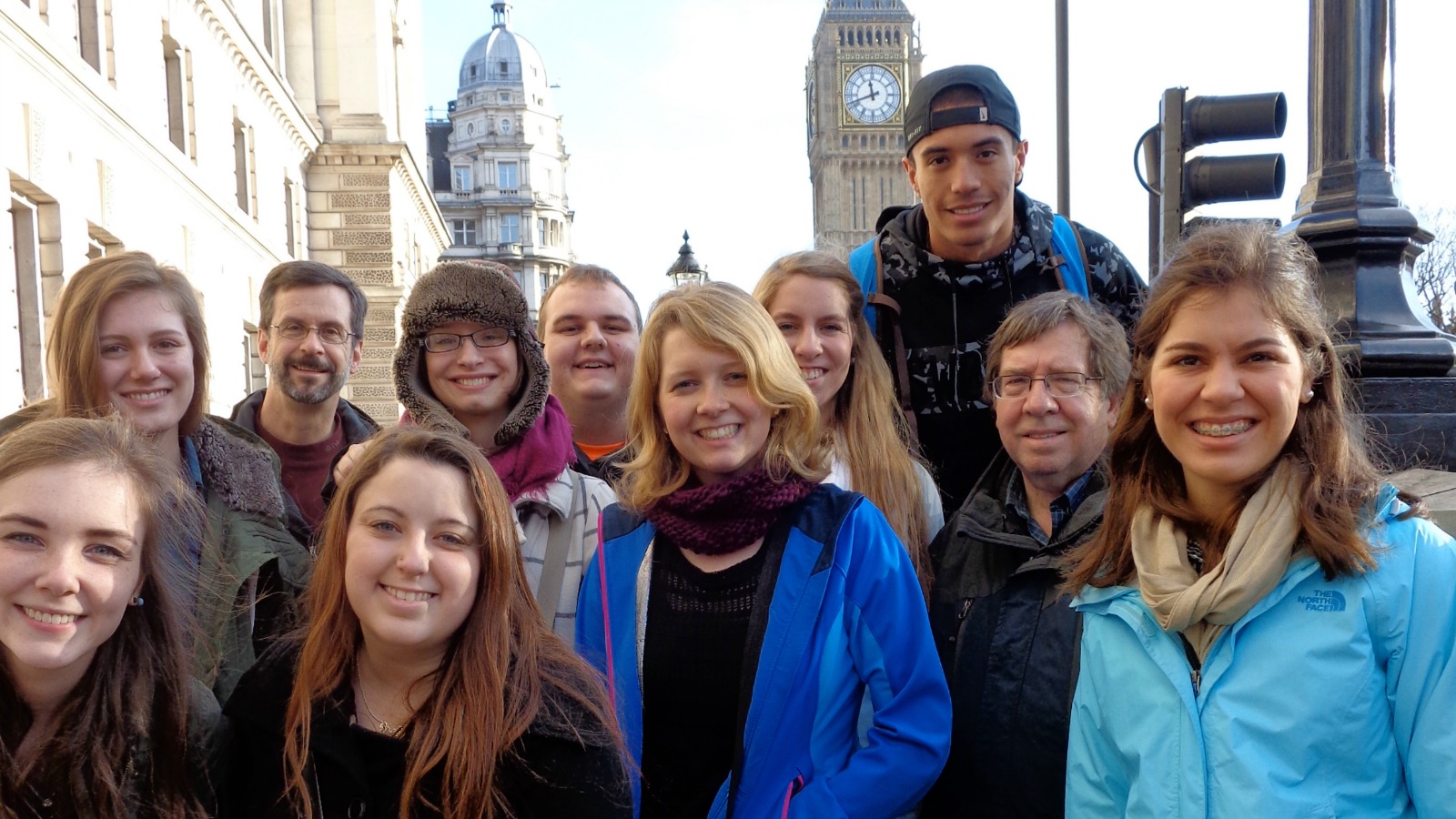 Students explore European landmarks on study tour during Christmas ...