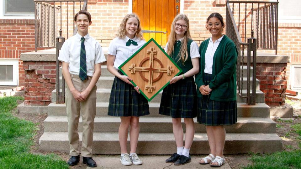 Trinity Academy concludes first school year with worship service ...