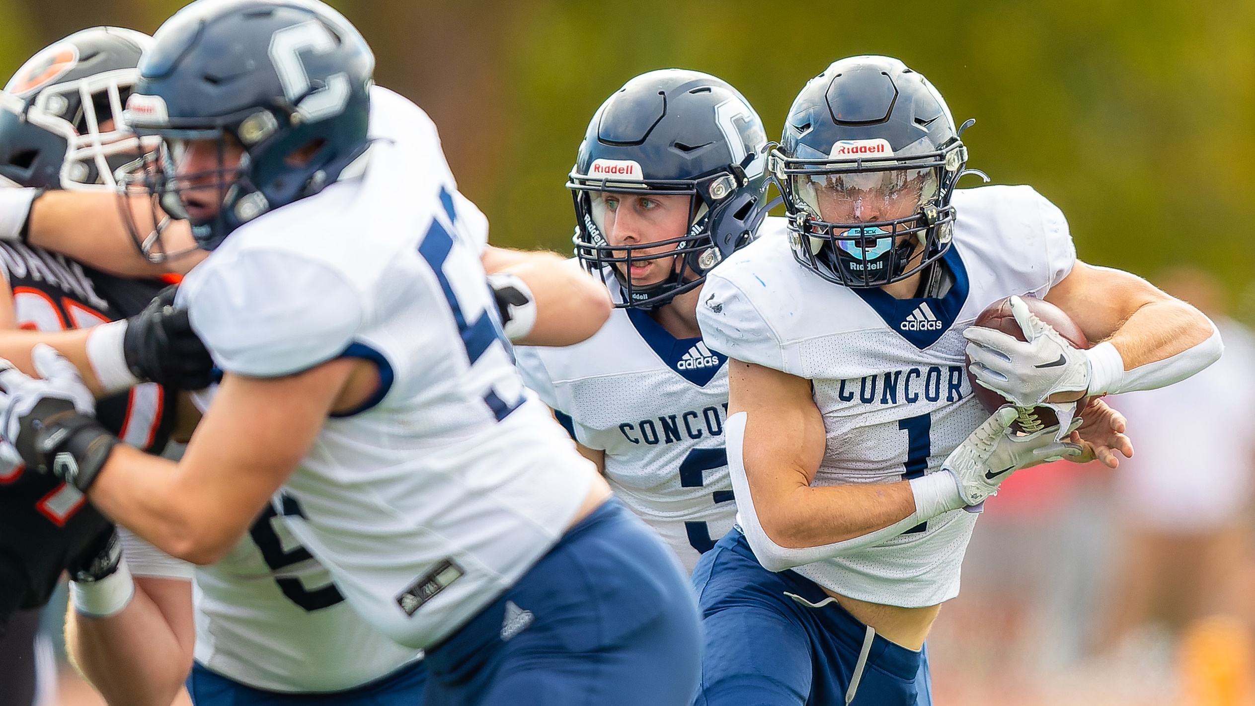 McGarvie, Jablonski star in passing game, Arp runs for two scores in ...