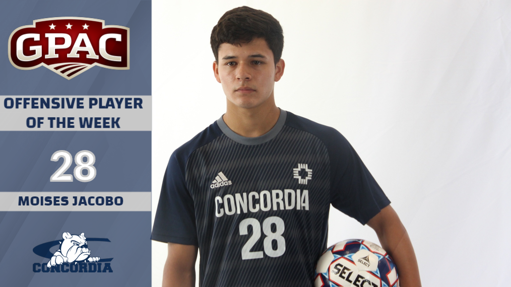 Jacobo honored as GPAC Offensive Player of the Week :: Men's Soccer ...