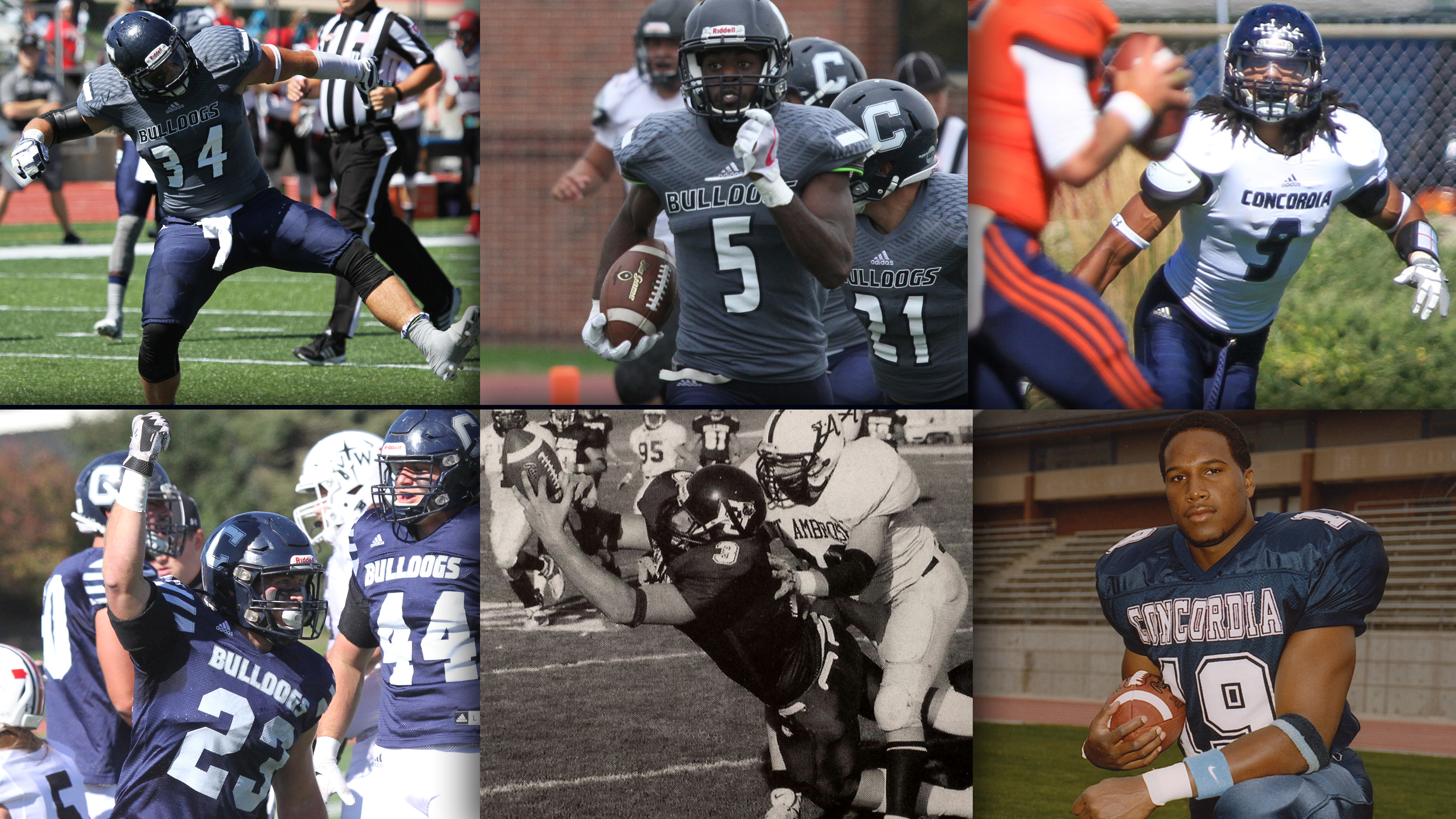 Football GPAC era best by number :: Football :: Concordia University ...
